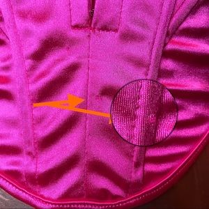 Mixed Threads | Tops | Corset Top Pink Vamp Bustier Vixen Girlie Kawaii ...